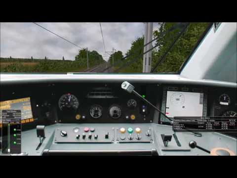 DJ Trat 321 Open Rails SC 506 Pendolino part 4 - Chocen - Pardubice - Praha