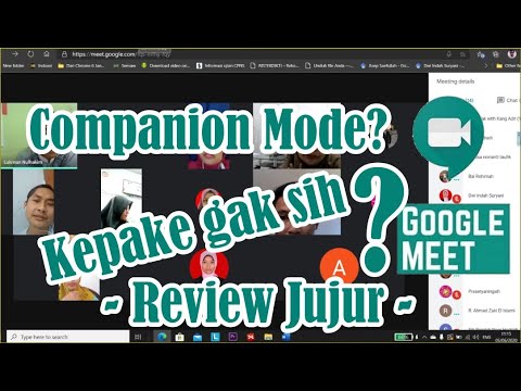 Review jujur companion mode di google meet - kepake gak sih?