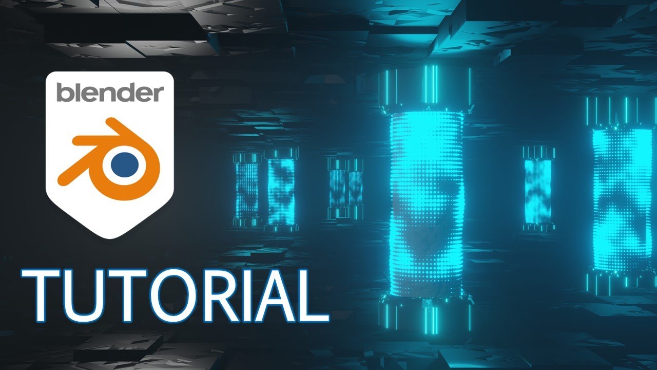 Easy Animated Sci Fi Environment with Geometry Nodes | Blender Tutorial
