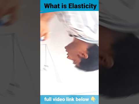 What is elasticity || Elasticity เคเฅเคฏเคพ เคนเฅเคคเคพ เคนเฅ || Elasticity Explained || Understand Elasticity