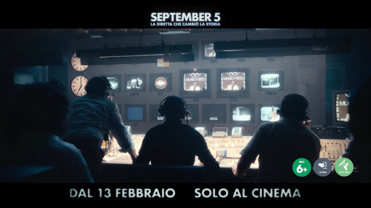 September 5 - La diretta che cambiò la storia - Il trailer ufficiale ...