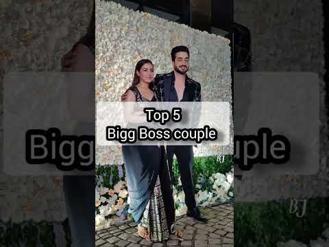 Top 5 Bigg Boss Couple. #biggboss #shorts
