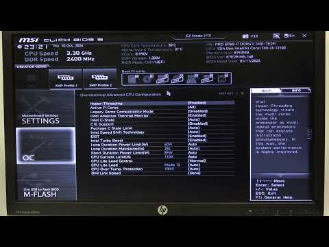 MSI Pro B760 P - How to Change P-Core Ratio? | Modify Performance Core Ratio in BIOS