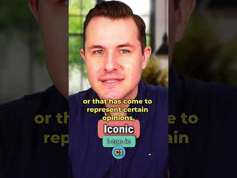 Iconic - Meaning, Pronunciation, Synonyms and an Example Sentence (English Word of the Day)