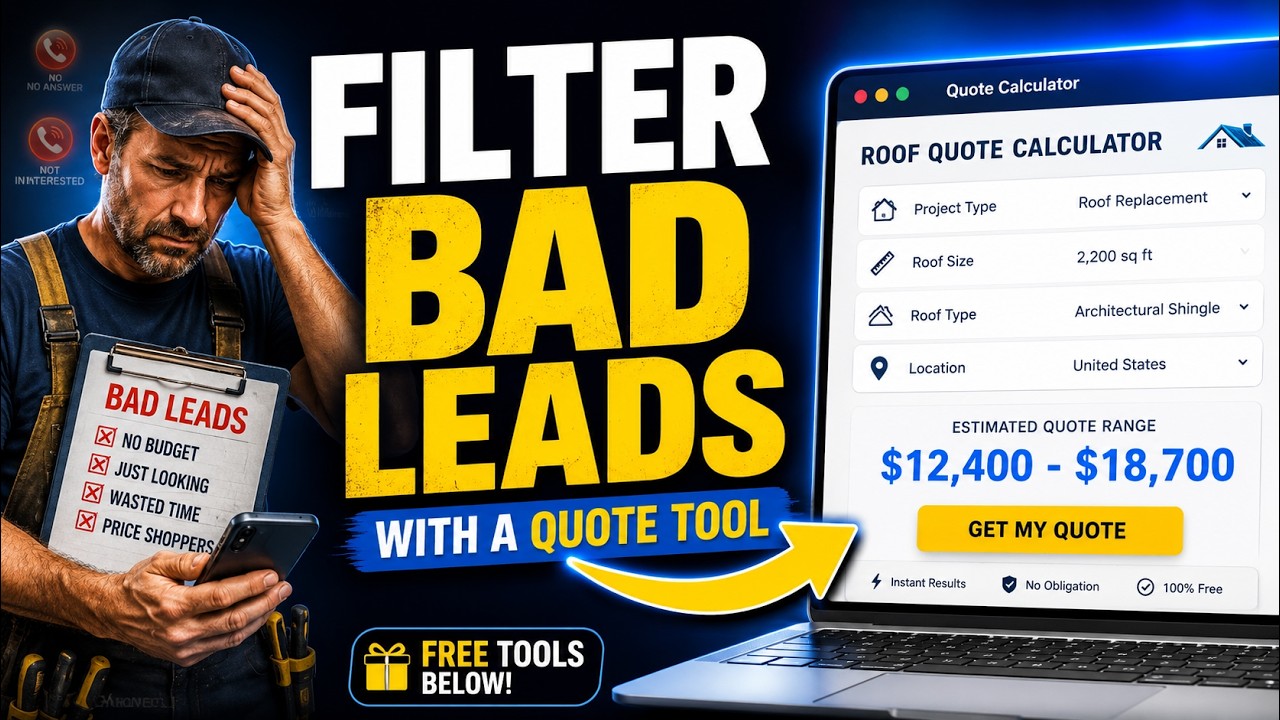 How to Add a Quote Calculator to Your Contractor Website in Minutes