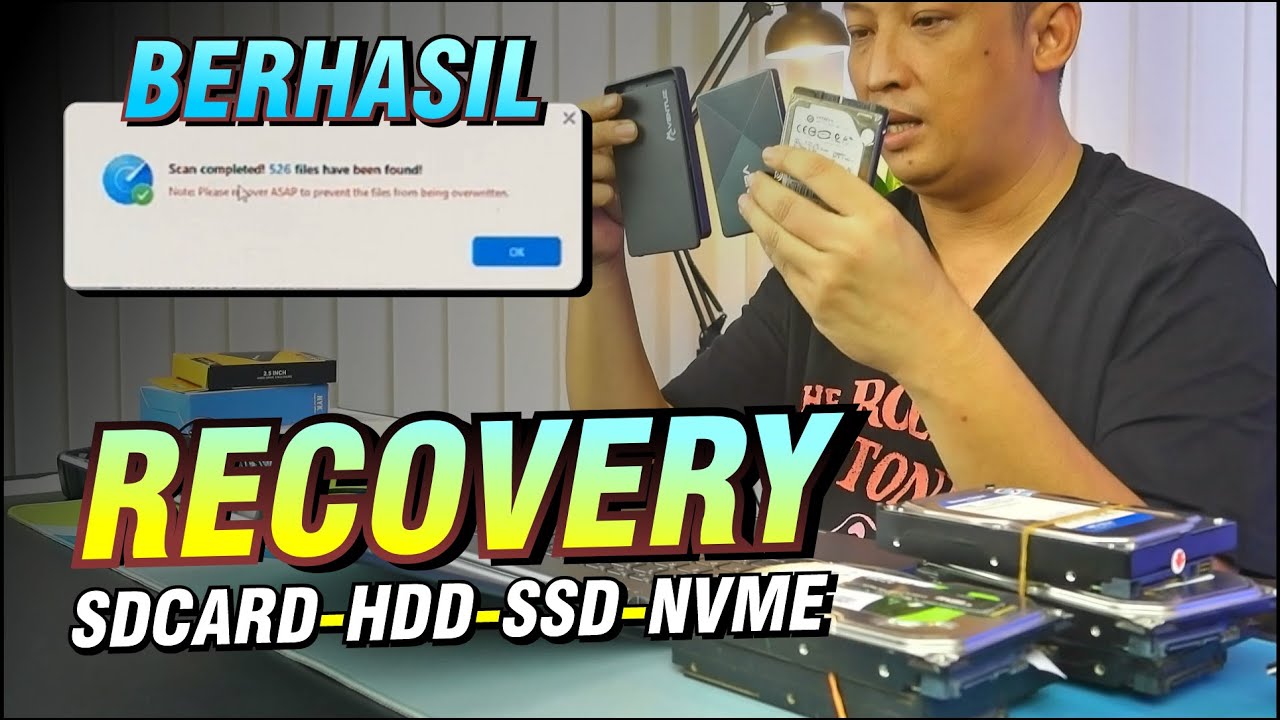 Best Data Recovery Software For PC 2023 | mengembalikan data yang terhapus FORMAT PARTISI HDD/SSD