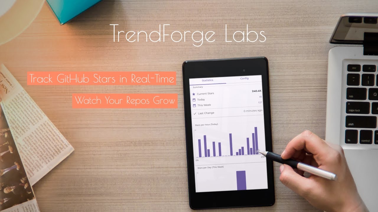 TrendForge Labs – Track GitHub Stars & Trends