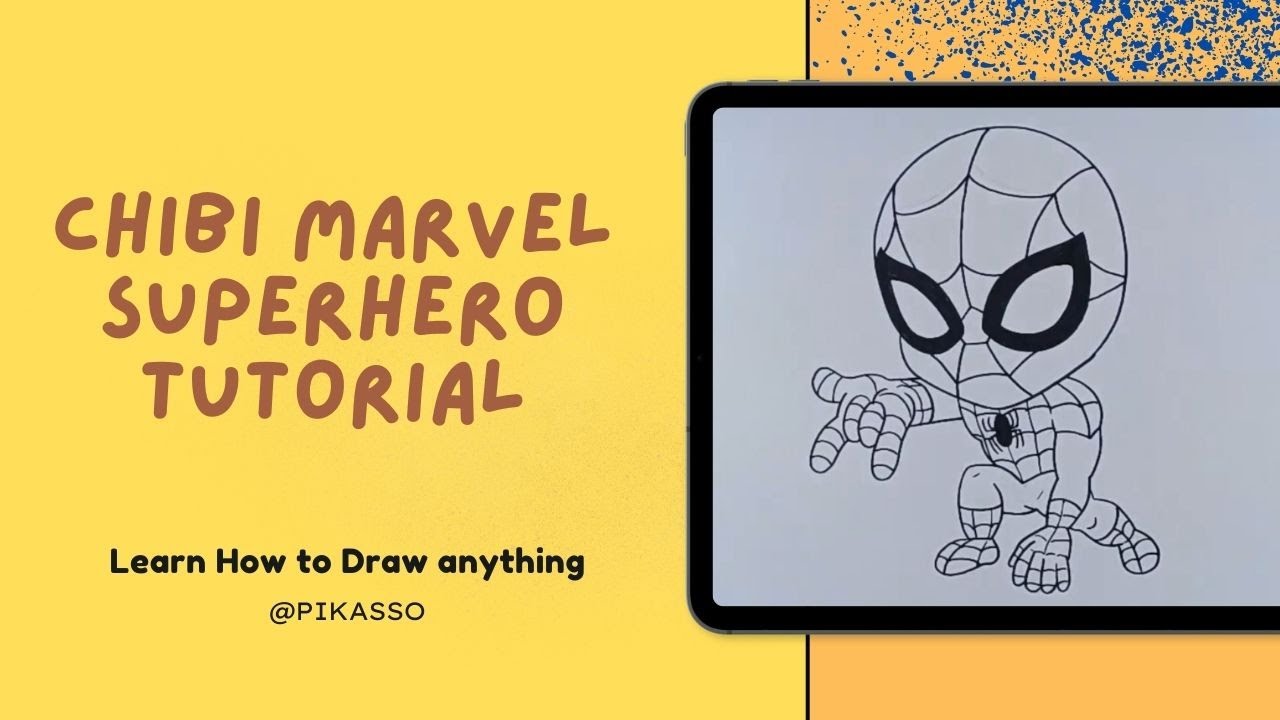 Chibi Marvel Superhero Tutorial