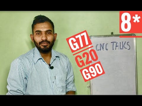 G77/G20/G90 in cnc turning