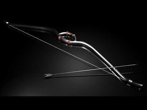 How to model a Bow and Arrow in Maya | My Drawing Table