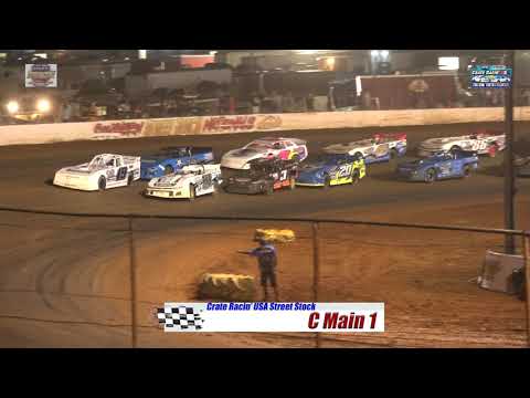 Crate Racin' USA Street Stock c Mains from Whynot Motorsports Park and the Southern Street Stock Nat