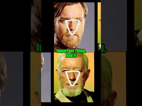 Comparing Young Obi-Wan with Old Ben Kenobi