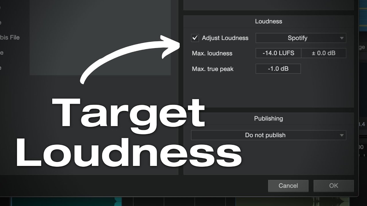 Target Loudness in #StudioOne