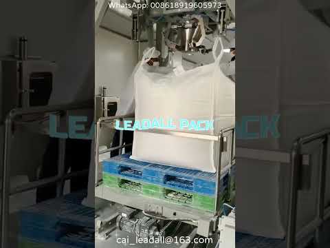 Bulk Bag Filler , jumbo bag loading system for 500kg to 1000kg Polyester Flakes