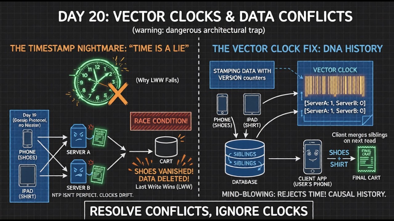System Design: Vector Clocks & The Causal History Hack