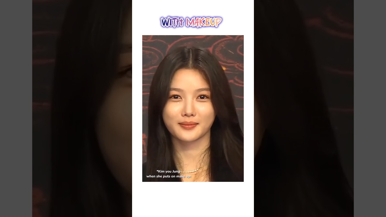 Kim Yoo-jung without Makeup 💖 #kimyoojung #songkang #mydemon #kdrama #koreandrama #kpop #bts