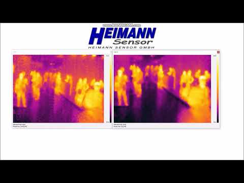 Heimann Sensor - Comparison HTPA 160x120d vs 120x84d | | Videos ...