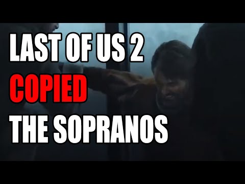 Joel's Death Scene COPIED from The Sopranos! The Last of Us 2
