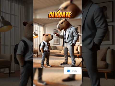 Olvídate que soy tu padre ???????? #capibara #memesanimales #viralshort #animalia #humor #comedia #risas