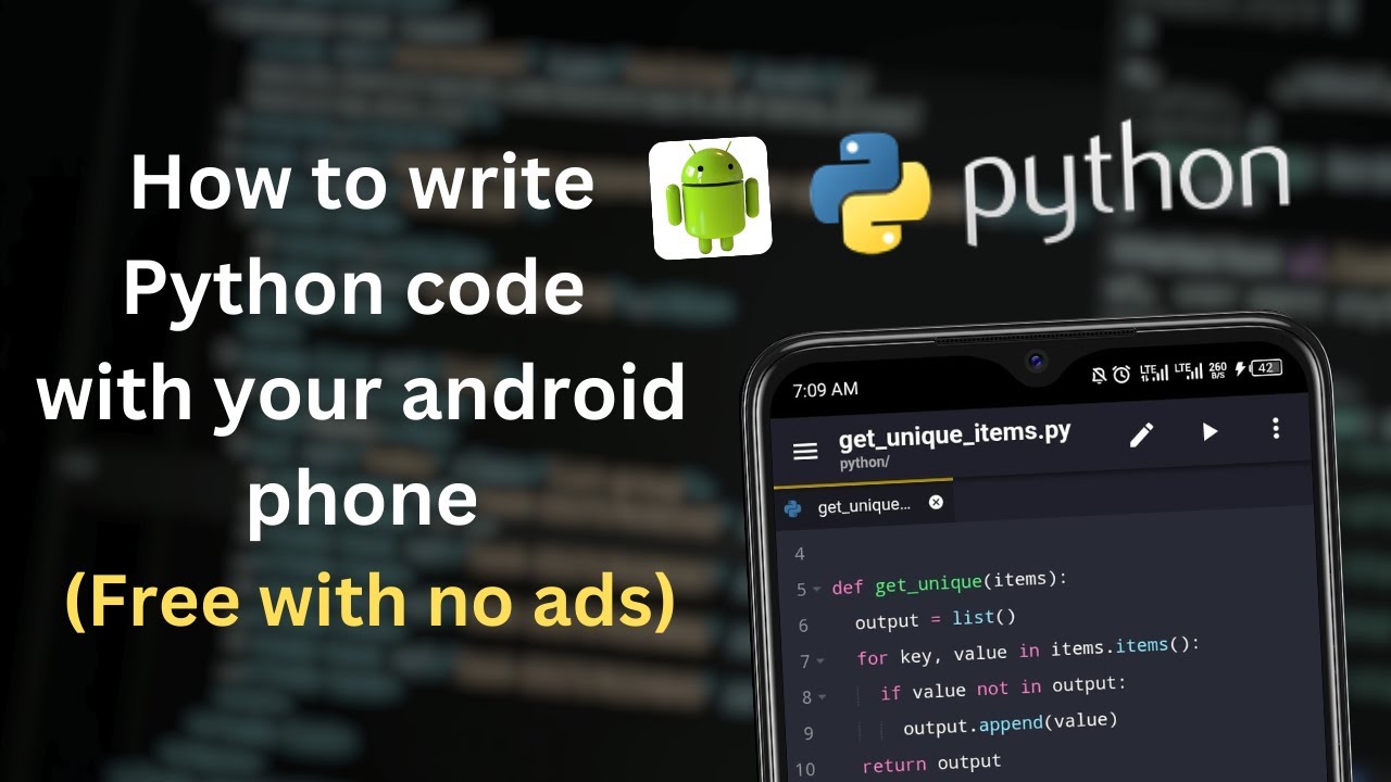 How to run python code on android  3 Best apps