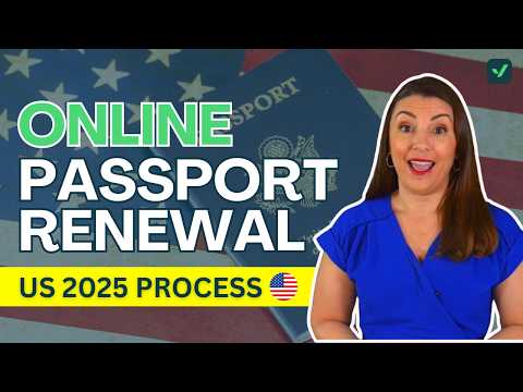 NEW Online US Passport Renewal - 2025 process