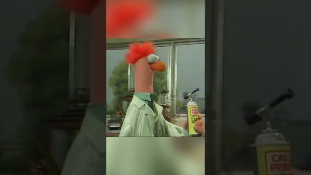 Dr  Bunsen Honeydew & Beaker Fireproof Paper