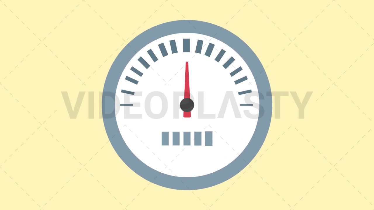 Speedometer Icon Animation [MOV & GIF]