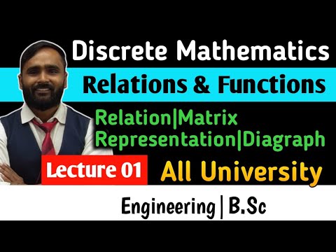 Relation - Digraph - Matrix representation Video Lecture - Crash Course ...