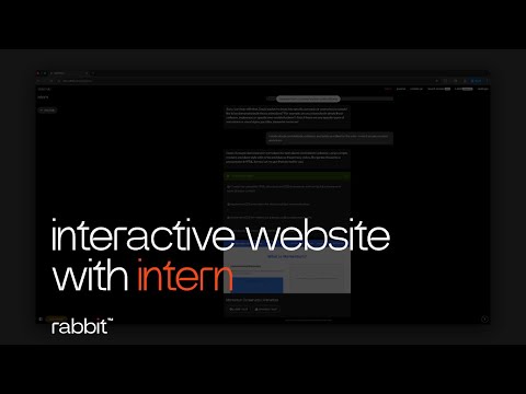 interactive websites with intern