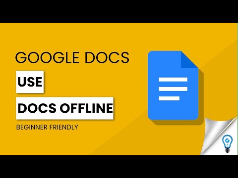 How to Use Google Docs Offline - FREE!