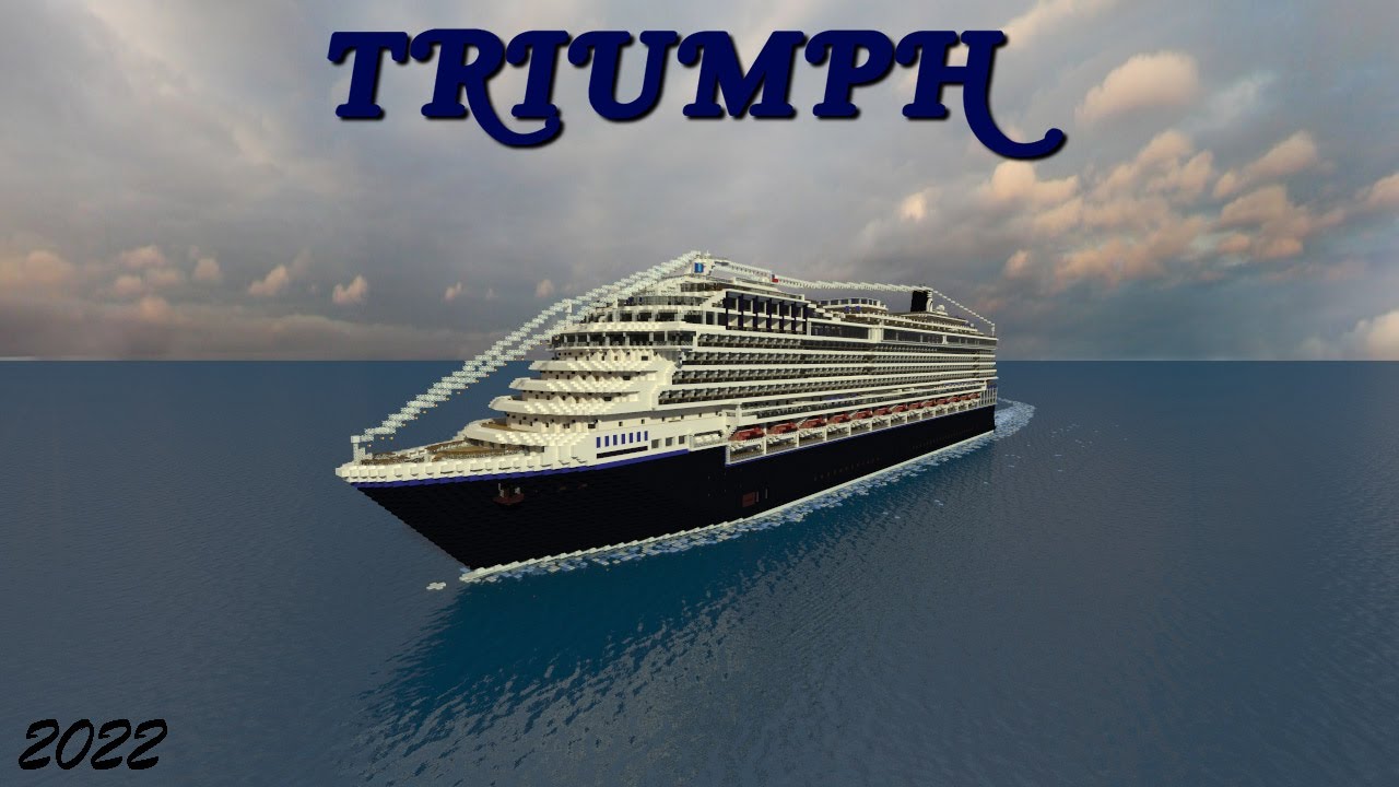 Minecraft Cruise Ship Front