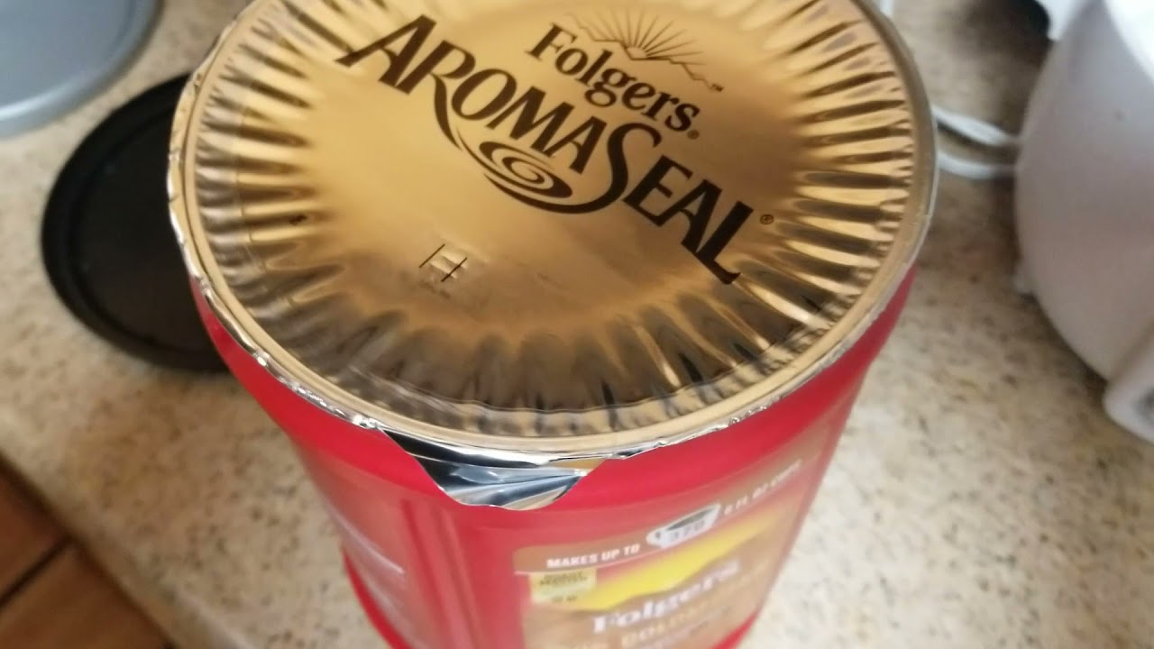 Folgers 100% Colombian Medium Roast Unboxing