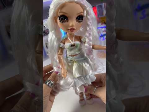 Rainbow 🌈 High Watercolor and Create #asmr #rainbowhigh #dolls