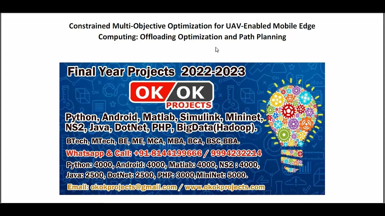 Constrained Multi Objective Optimization for UAV Enabled Mobile Edge Computing Offloading