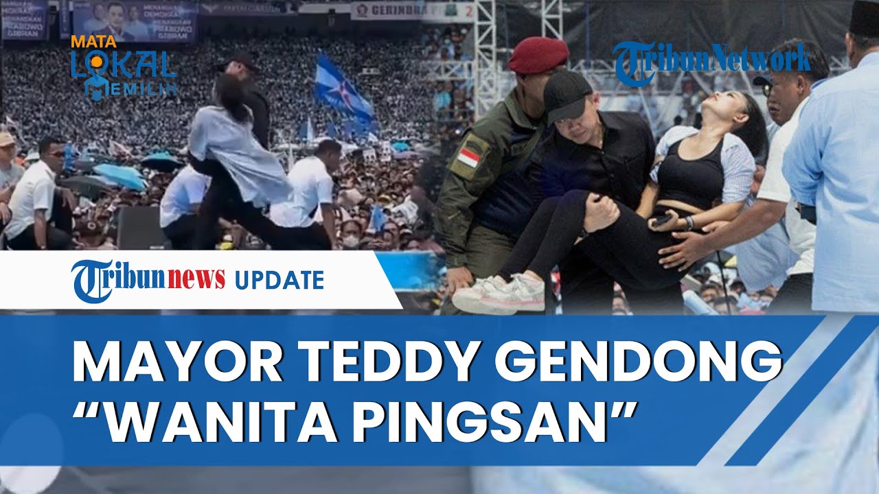 Aksi Sigap Mayor Teddy jadi Sorotan! Gendong Perempuan Pingsan di Dekat ...