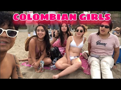 Santyboy asking to Colombian Girls what is the meaning of life | Verdun Beach | Montreal Canada