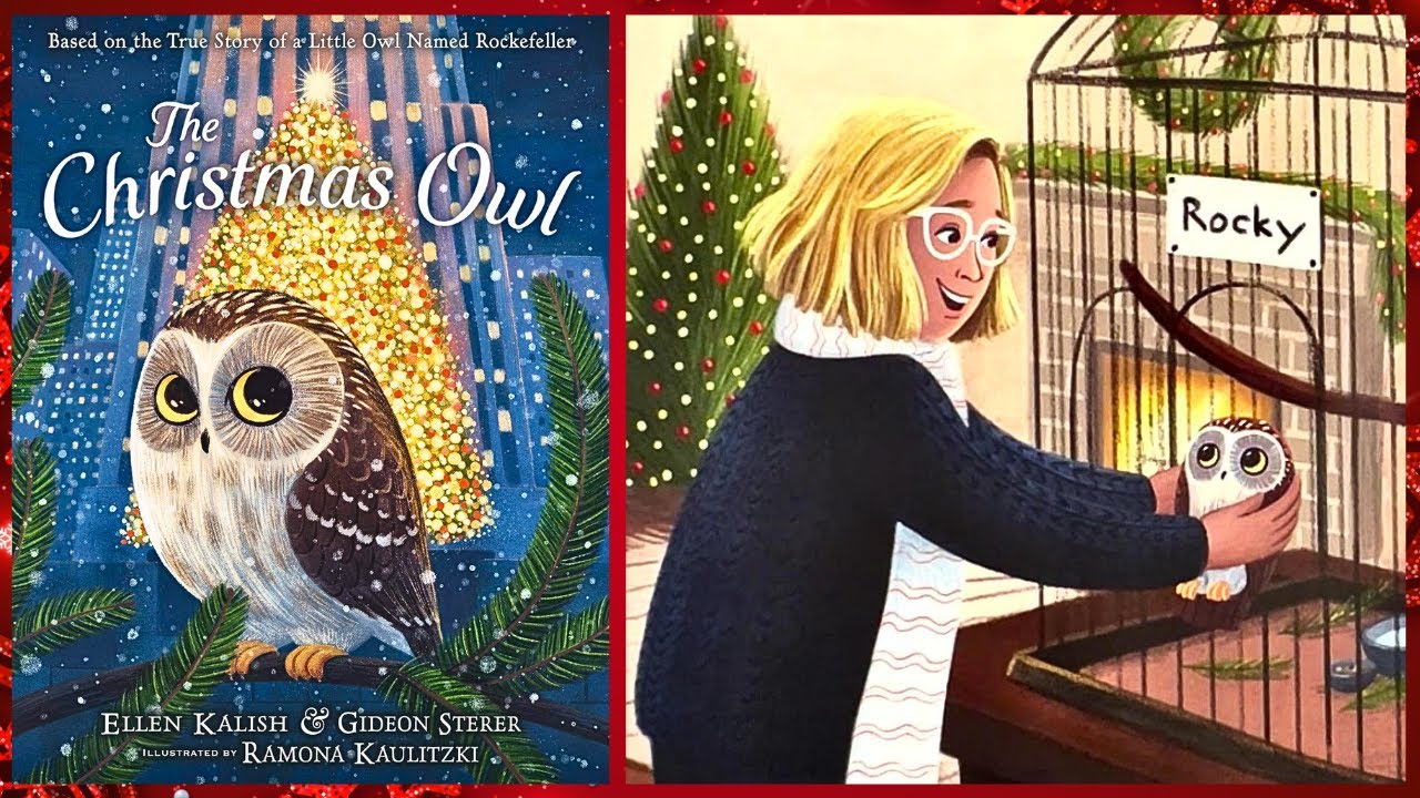 The Christmas🦉Owl-Based on the True Story of a Little Owl Named Rockefeller #kids #christmas #story