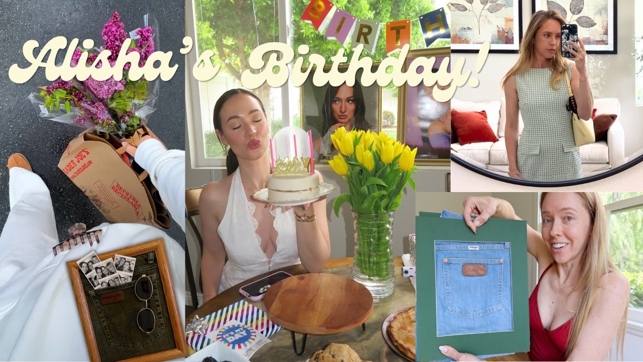 a week in my life: errands, my current breakfast obsession + a DIYing the cutest birthday gift!