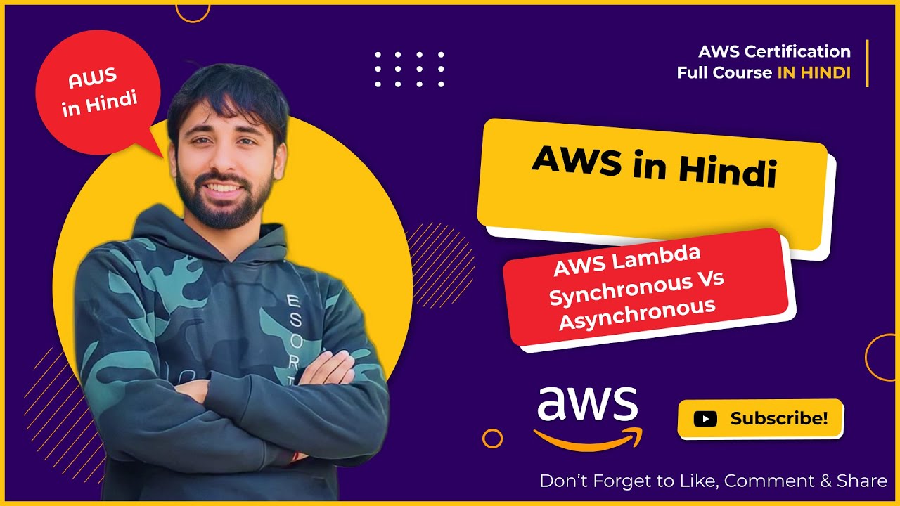 AWS Tutorial 180 - AWS Lambda  -  Synchronous vs Asynchronous