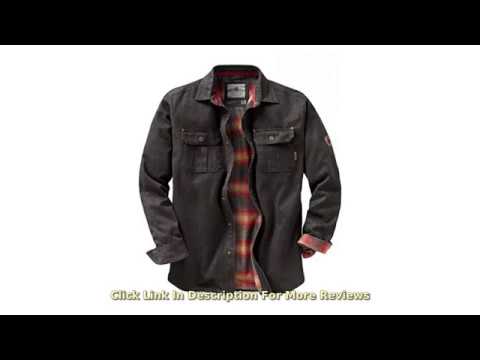 MUST SEE Hunting Gear Review! Legendary Whitetails Mens Journeyman Shirt Jacket Tarmac Large