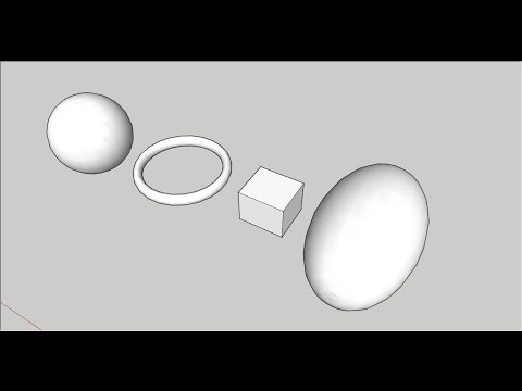 SketchUp Primitives: Sphere, Torus and Ovoid (Egg) – Drafting, Modeling ...