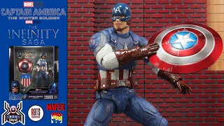 Mafex No 220 CAPTAIN AMERICA Classic Suit WW2 The Winter Soldier MCU Movie Figure Review