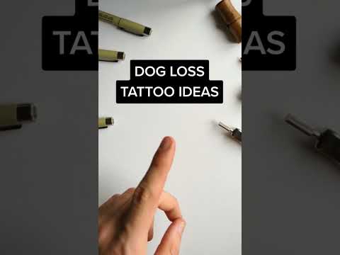 Small Dog Loss Tattoo Ideas | Tattoos Art #shorts