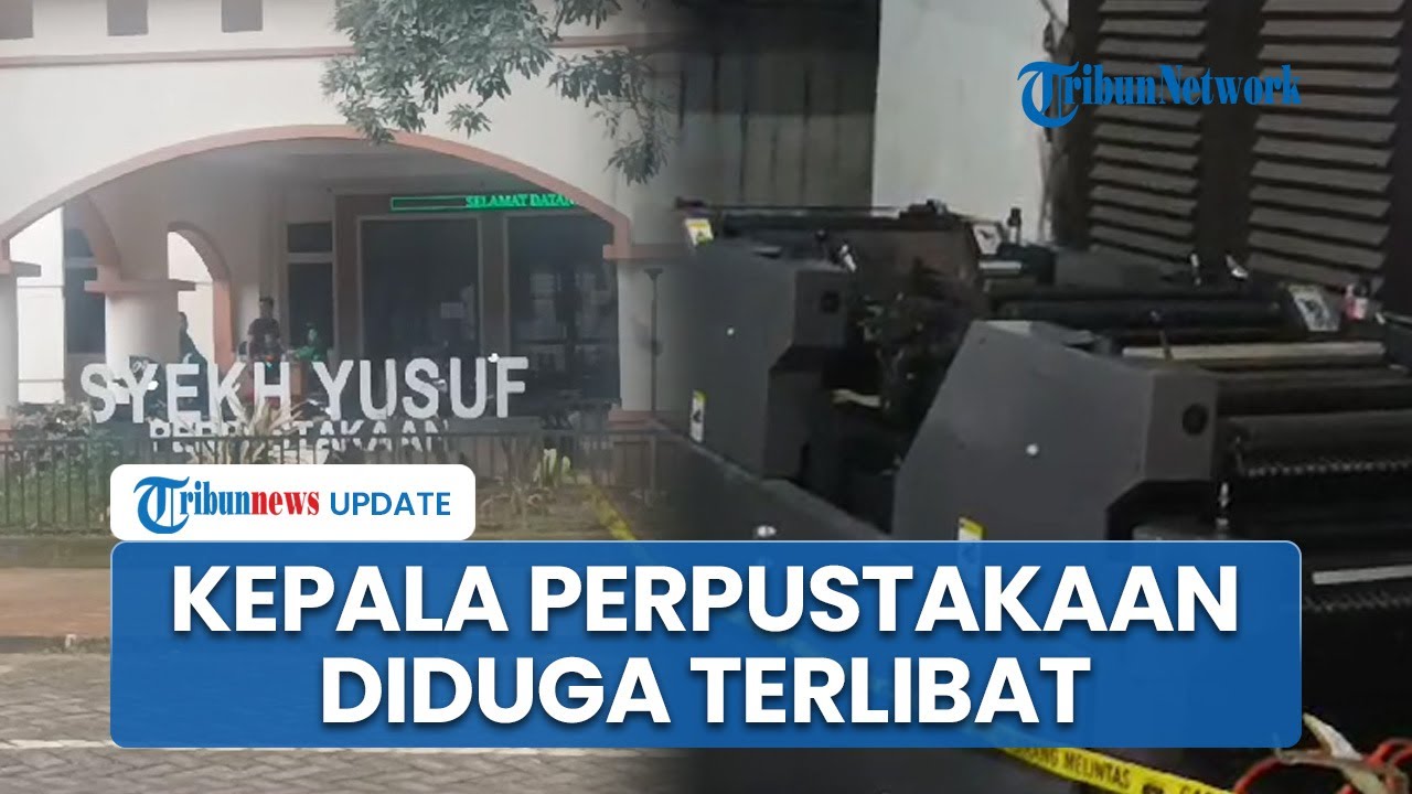 Kepala Perpustakaan UIN Alauddin Makassar Diduga Terlibat Produksi Uang Palsu, Kini ...