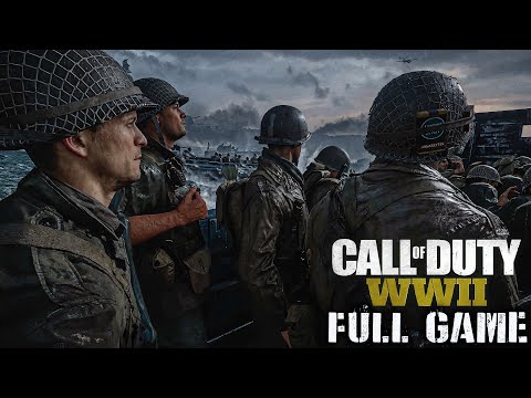 Call of Duty WW2|Full Game Playthrough|No Hud|PC 4K Ultra