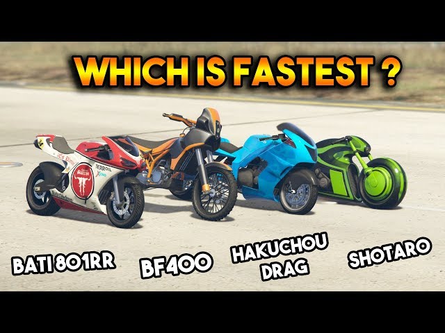 5 best bikes for Races in GTA Online in 2021