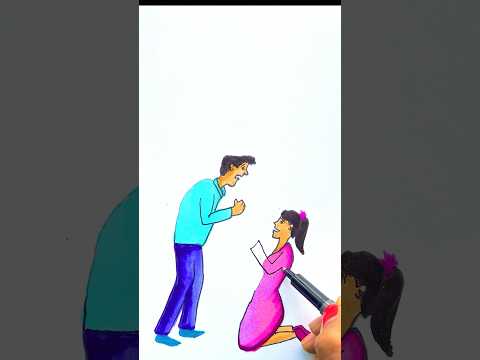 Sad Reality of Human #shorts #art #craft #drawing