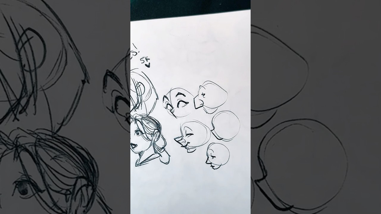 Part 2 drawing pinup heads