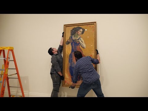 Femme en Extase by Ferdinand Hodler Installation
