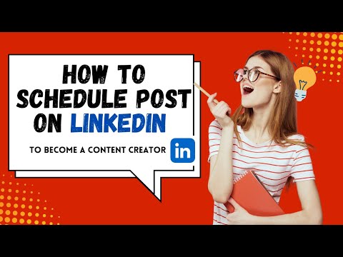 How to Schedule Posts on LinkedIn for FREE LinkedIn marketing Make money online